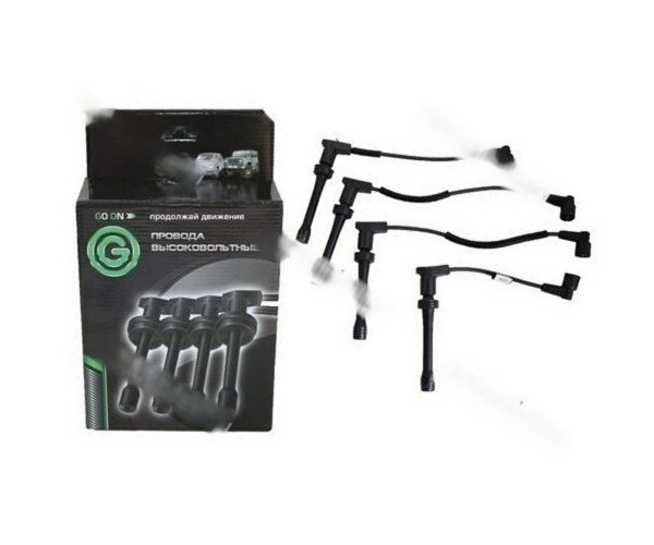 Провода свечные для ВАЗ 2110-2112, 16 клапанов инжектор, производитель GO, обеспечивают надежность