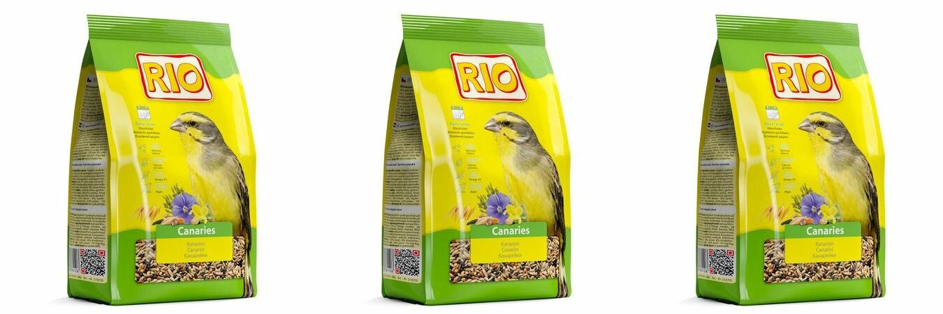 Rio Корм основной для канареек, 1000 г, 3 уп