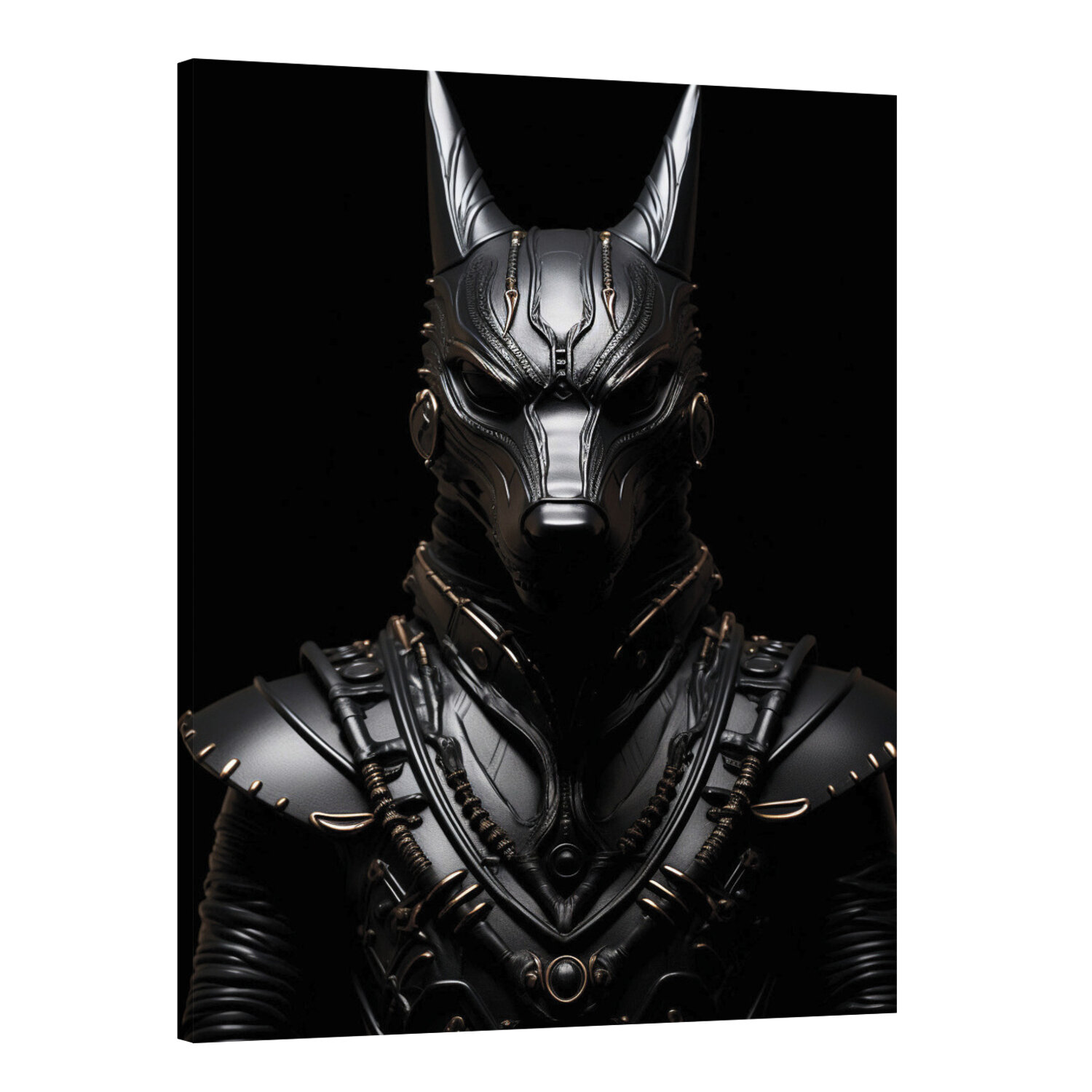 Интерьерная картина 50х70 "Анубис: покровительница усопших душ"