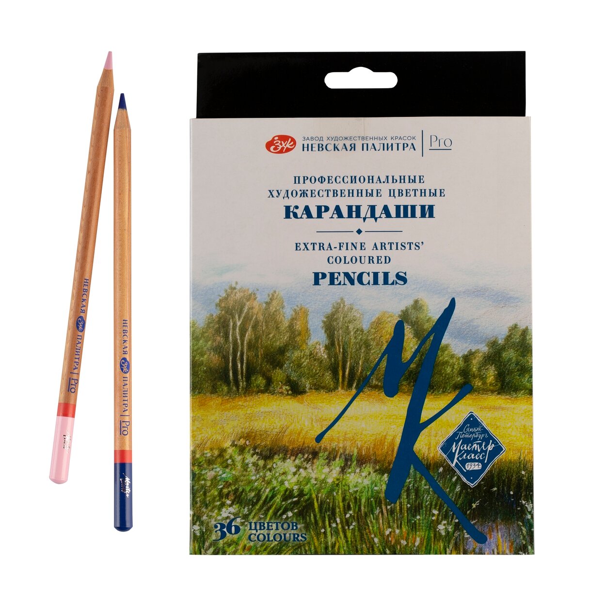 Набор карандашей цветных мастер-класс 36цв. картонная уп-ка