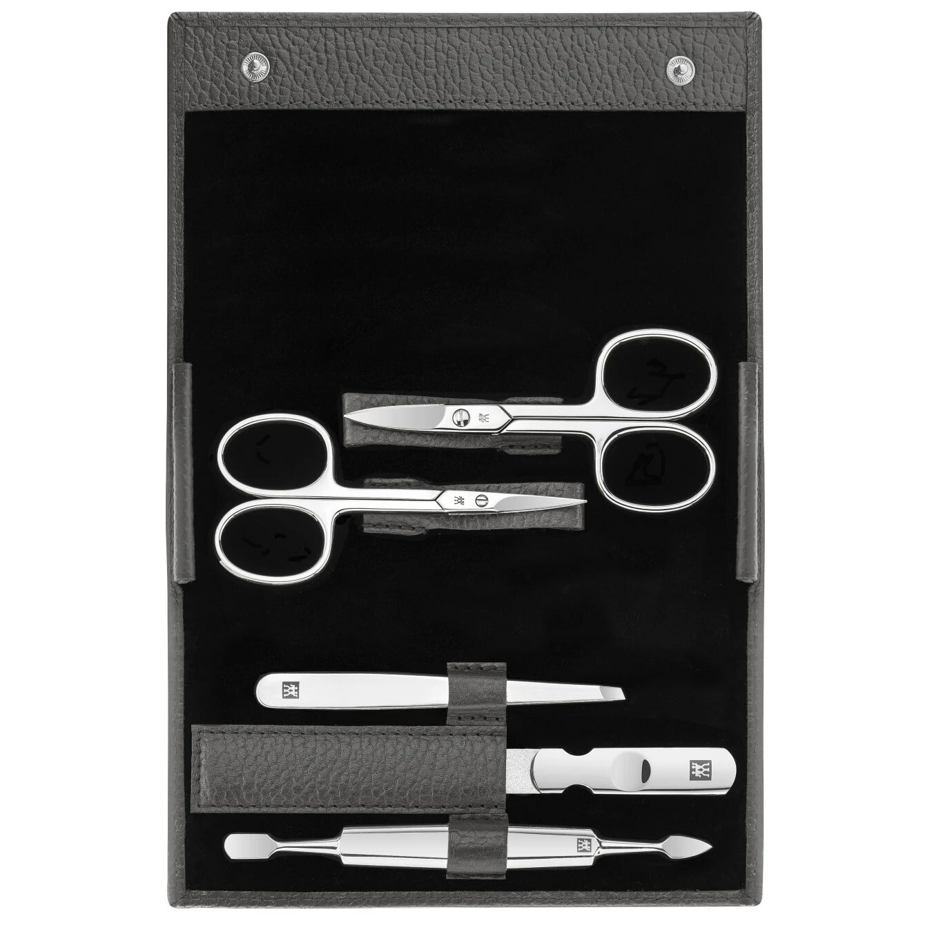 Набор маникюрный, 5 пр, Zwilling Classic Inox антрацит 97685-003