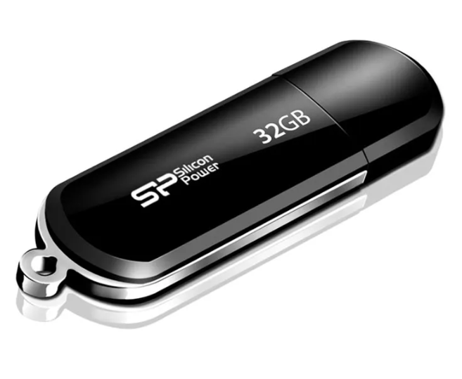 USB флеш-накопитель 32GB Silicon Power Lux mini 322 USB 2.0 (SP032GBUF2322V1K)