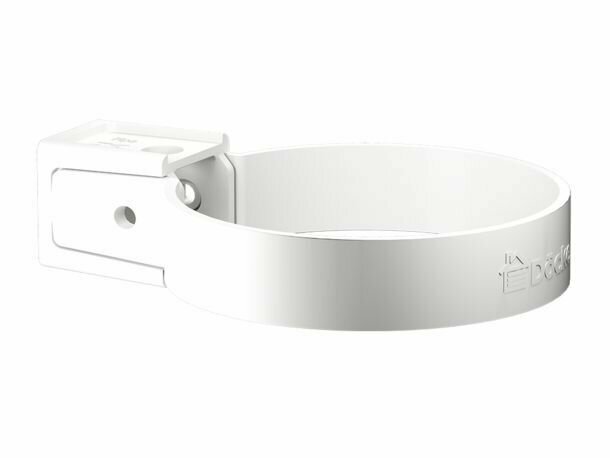 Хомут универсальный для водосточной трубы Premium, Пломбир - 5 шт