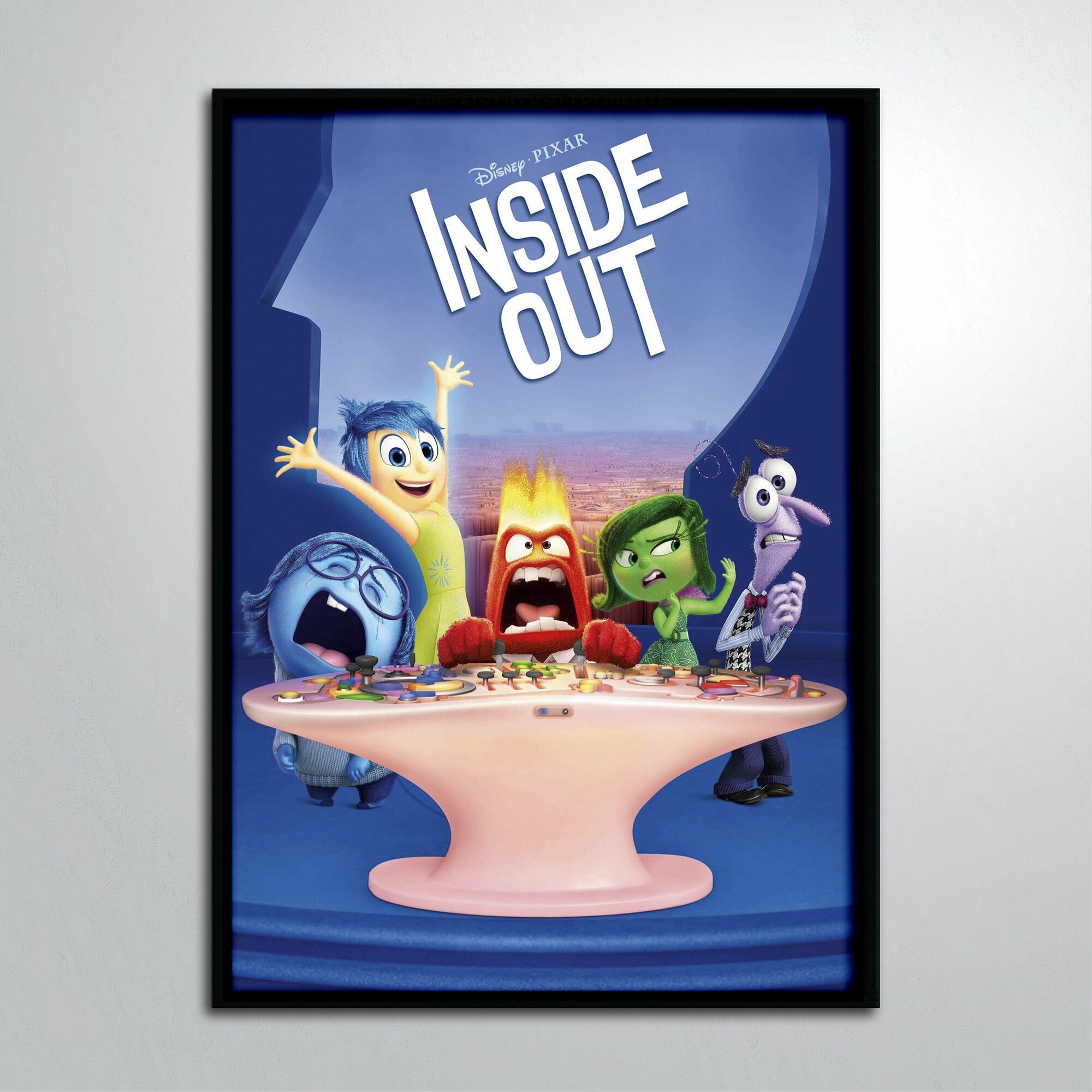 Постер без рамы/Головоломка Стол Inside Out