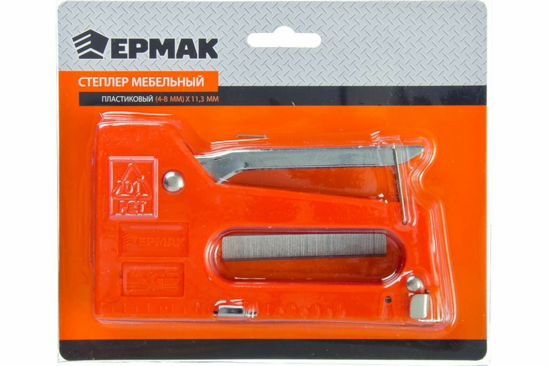 Степлер мебельный Ермак, тип скобы 53, 4-8мм, 648-062