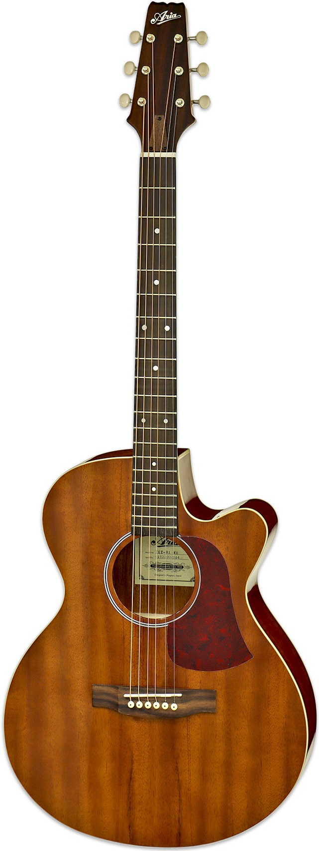 ARIA FET-R1 MH - электроакустическая гитара, цвет: MH (Mahogany)