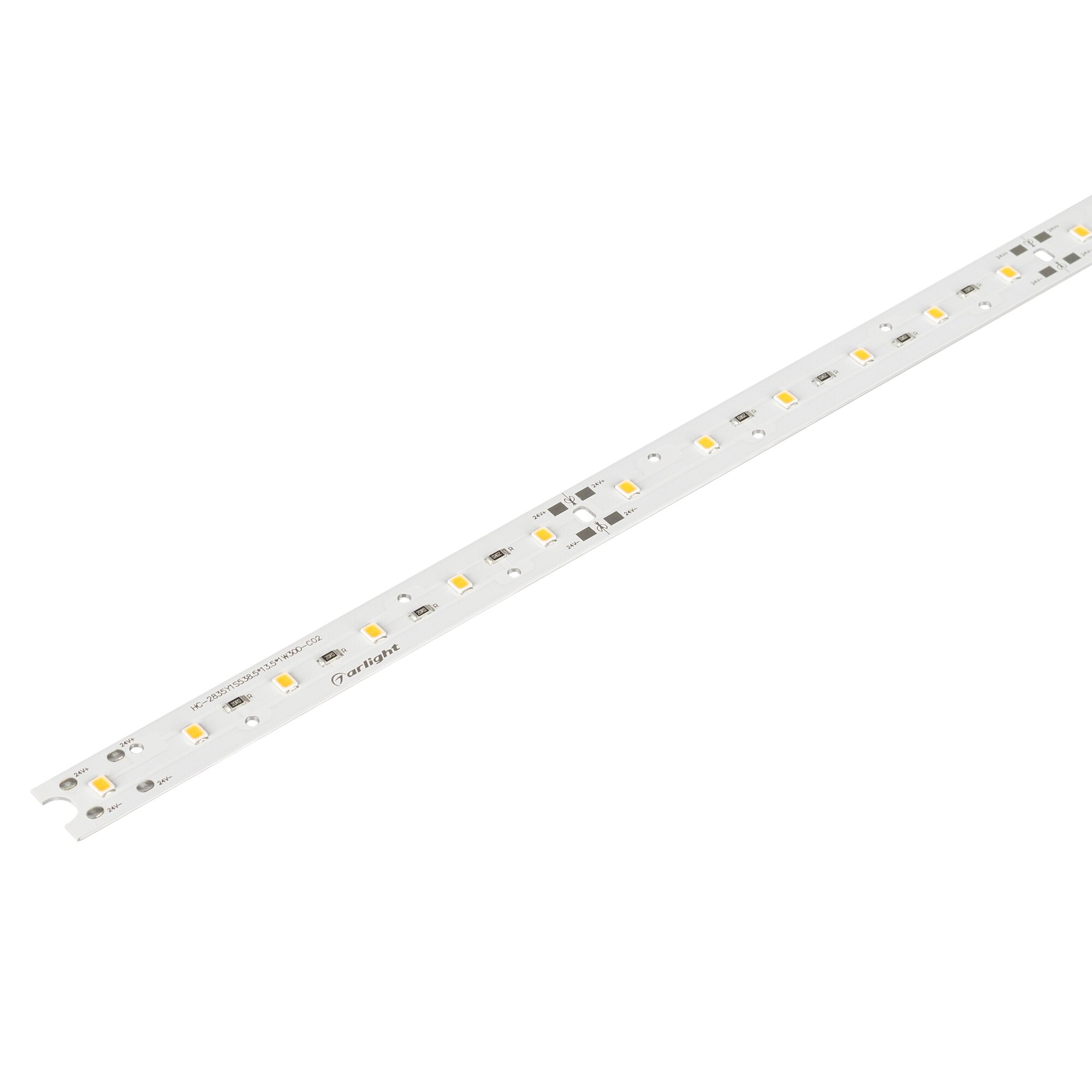 Линейка SL-LINE-540-A30-14mm 24V Warm3500 (11W, IP20, 540mm, no wires) (Arlight, CRI>90) 045097