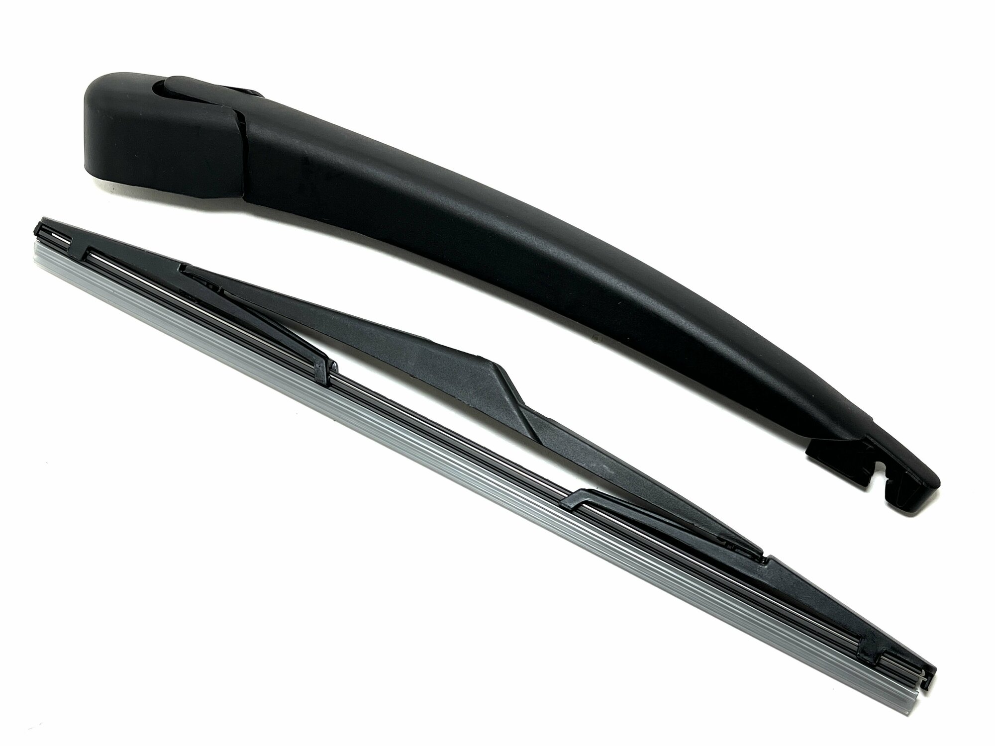 Поводок заднего дворника с щёткой Ford Fiesta Mk6 (рычаг заднего стеклоочистителя с щёткой Форд Фиеста хетчбэк 2008-2019) Krauf