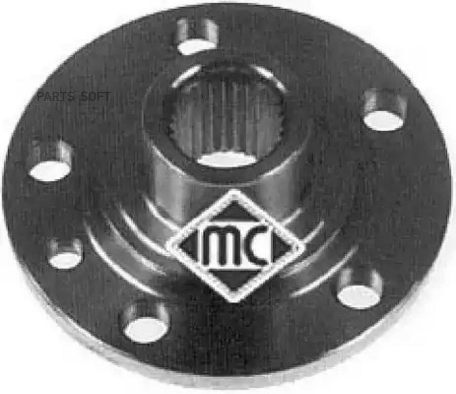 90038 METALCAUCHO Ступица cit c8/evasion/jumpy/fiat scudo/ulysse/pgt 806/807/expert пер
