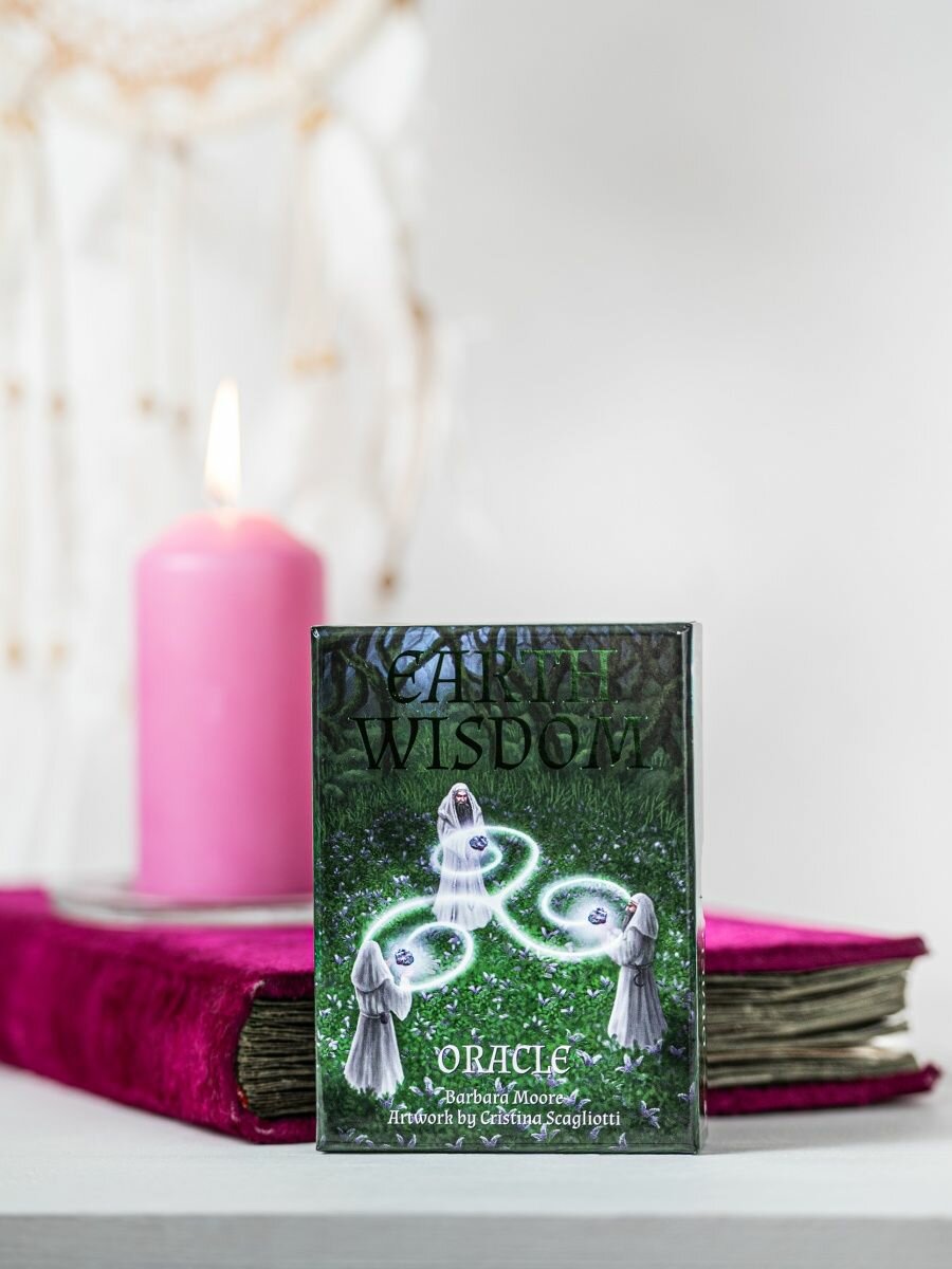 Оракул Мудрость земли, Барбара Мур, 32 карты на английском языке