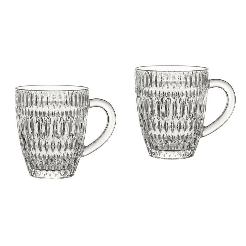 Nachtmann Набор из 2-х хрустальных кружек для чая Ethno 392 мл прозрачный (104249)