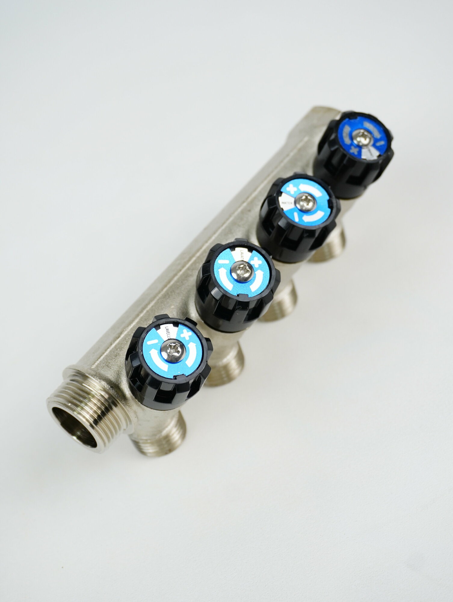 Коллектор регулируемый 1/2г/ш 4крана 3/4ш СТМ