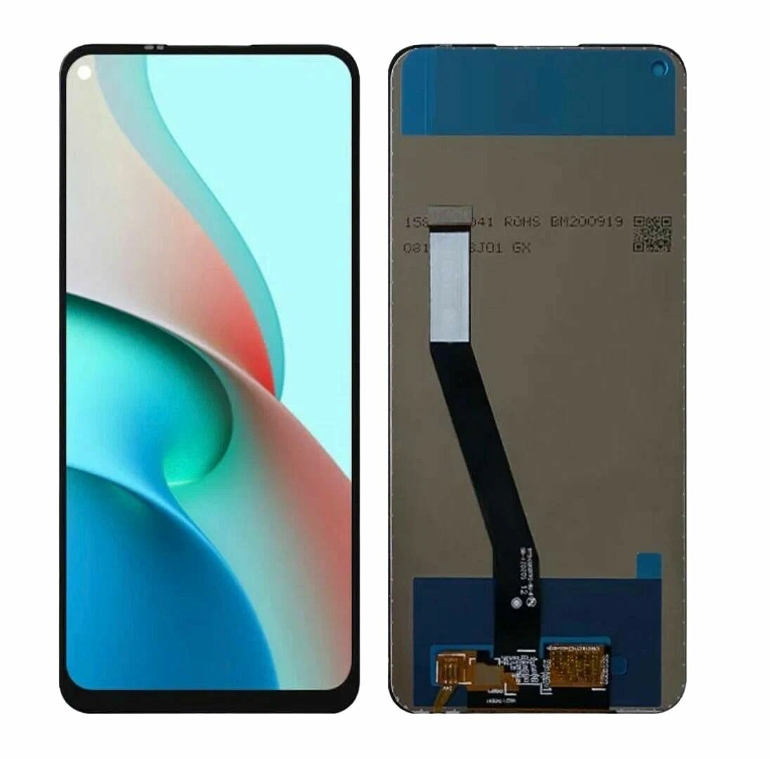 Дисплей Xiaomi Redmi Note 9T (M2007J22G) черный с сенсором