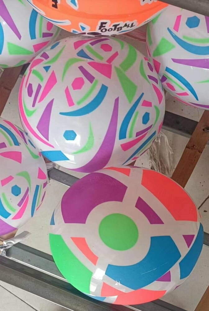 Мяч Абстракция-2 (21см, ПВХ, в пакете) И-2031, (Рыжий кот)