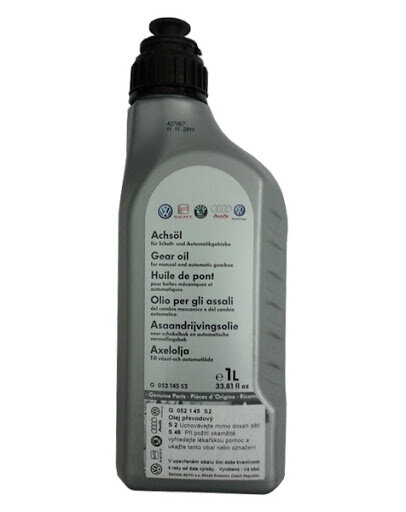 VAG G 052 145 S2 Масло трансмиссионное VAG GEAR OIL GL-4/GL-5 1 л G 052 145 S2