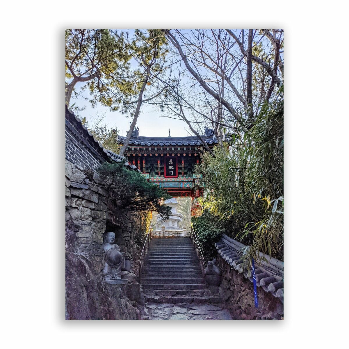 Постер, плакат на бумаге / Южная Корея / Размер 40 x 53 см