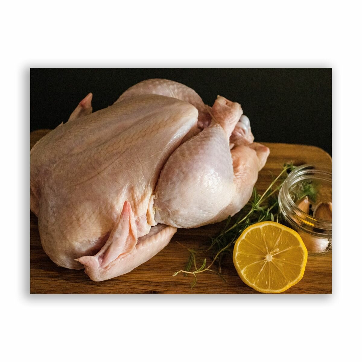 Постер, плакат на бумаге / Мясо курицы / Размер 60 x 80 см