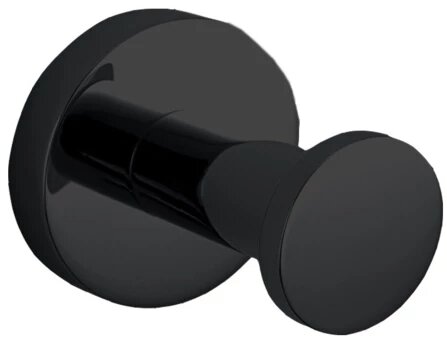 Крючок Decor Walther Basic 0530460 для ванны, черный матовый