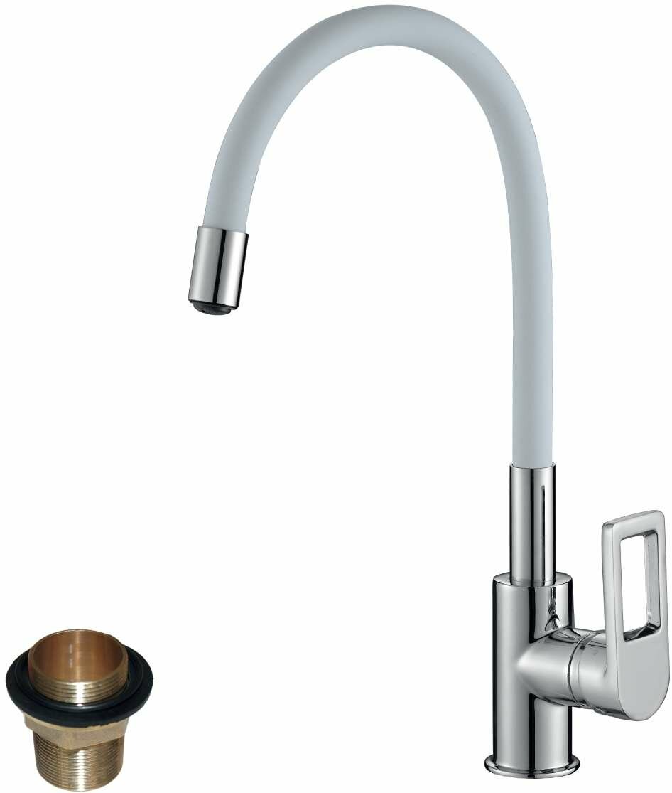 Смеситель Rossinka Z Z35-35U-White для кухонной мойки