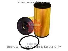 SAKURA Automotive eo18210 (1520900Q0A / 4431215 / 8200362442) фильтр масляный Nissan (Ниссан) x-trail 2.0 2007 - 2013 Renault (Рено)