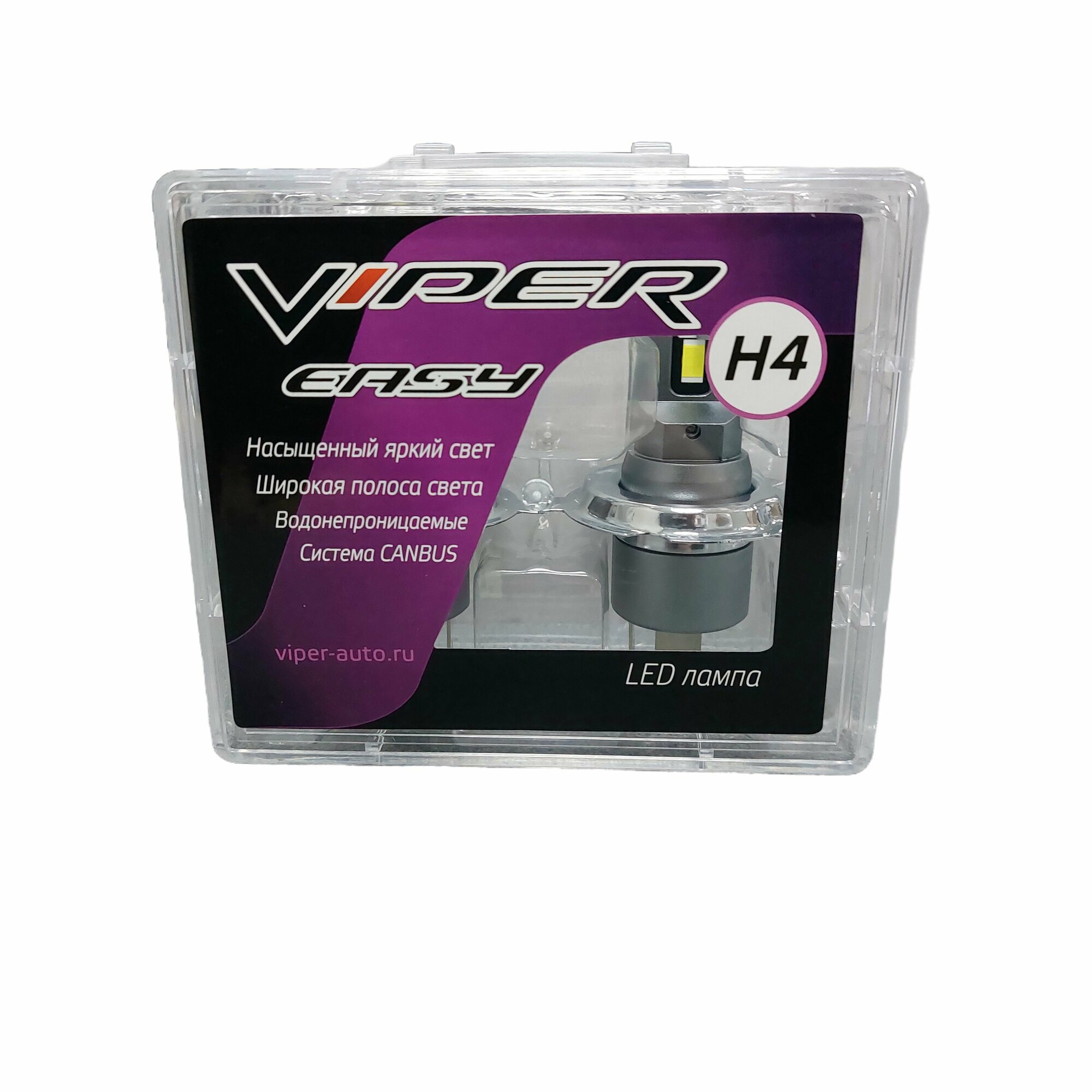 Светодиодные LED лампы H4 VIPER EASY LED CANBUS