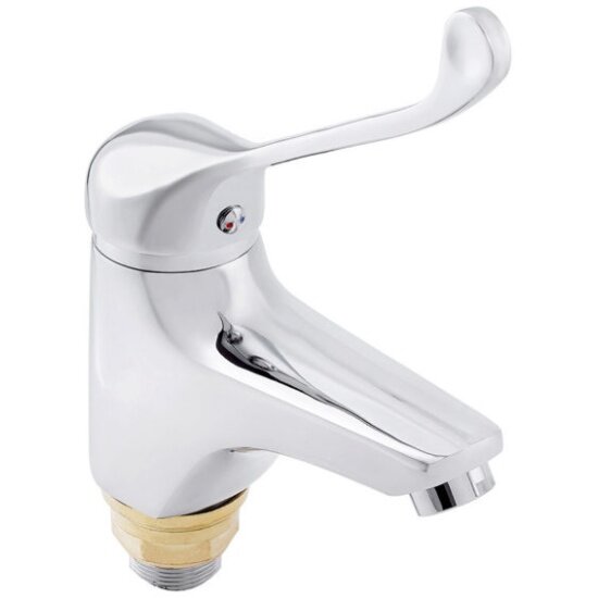 Смеситель Профсан для умывальника ПСМ-740-КТ/055 однор лит/изл хирург гайка б/п