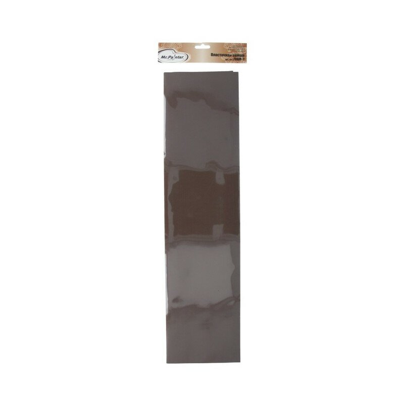Пластичная замша "Mr.Painter" FOAM-2 0.5 мм 50 x 50 см ± 3 см 14 кофейный