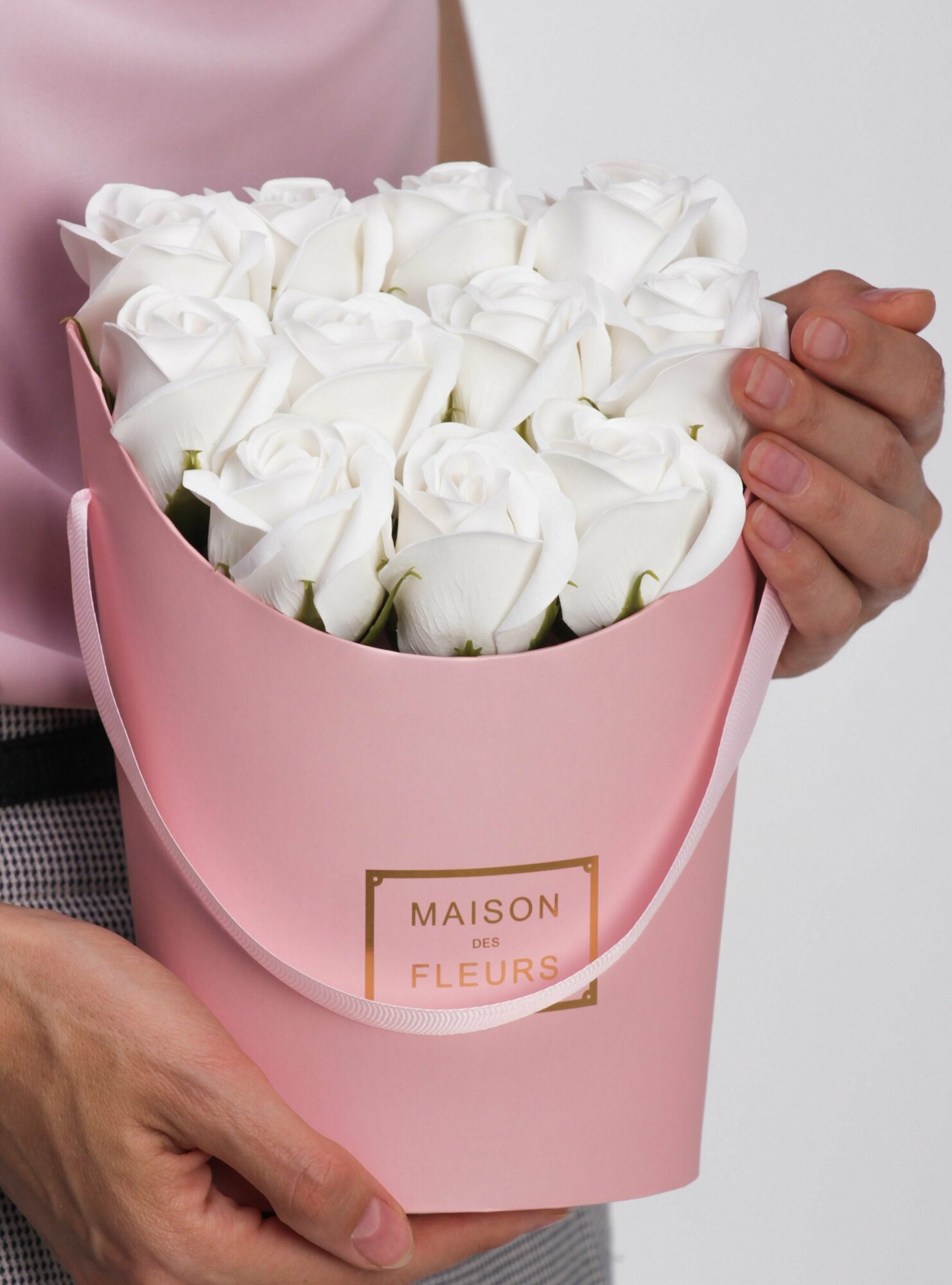 Букет из мыльных роз, цветы из мыла, Цветы на 14 февраля и 8 марта, подарок девушке