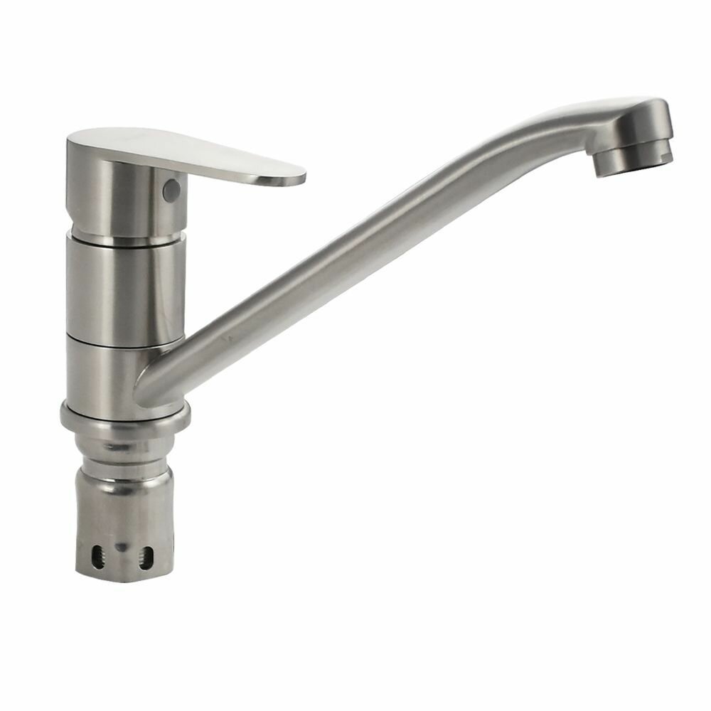 Смеситель кухонный MAGNUS 9243 сатин шаровый