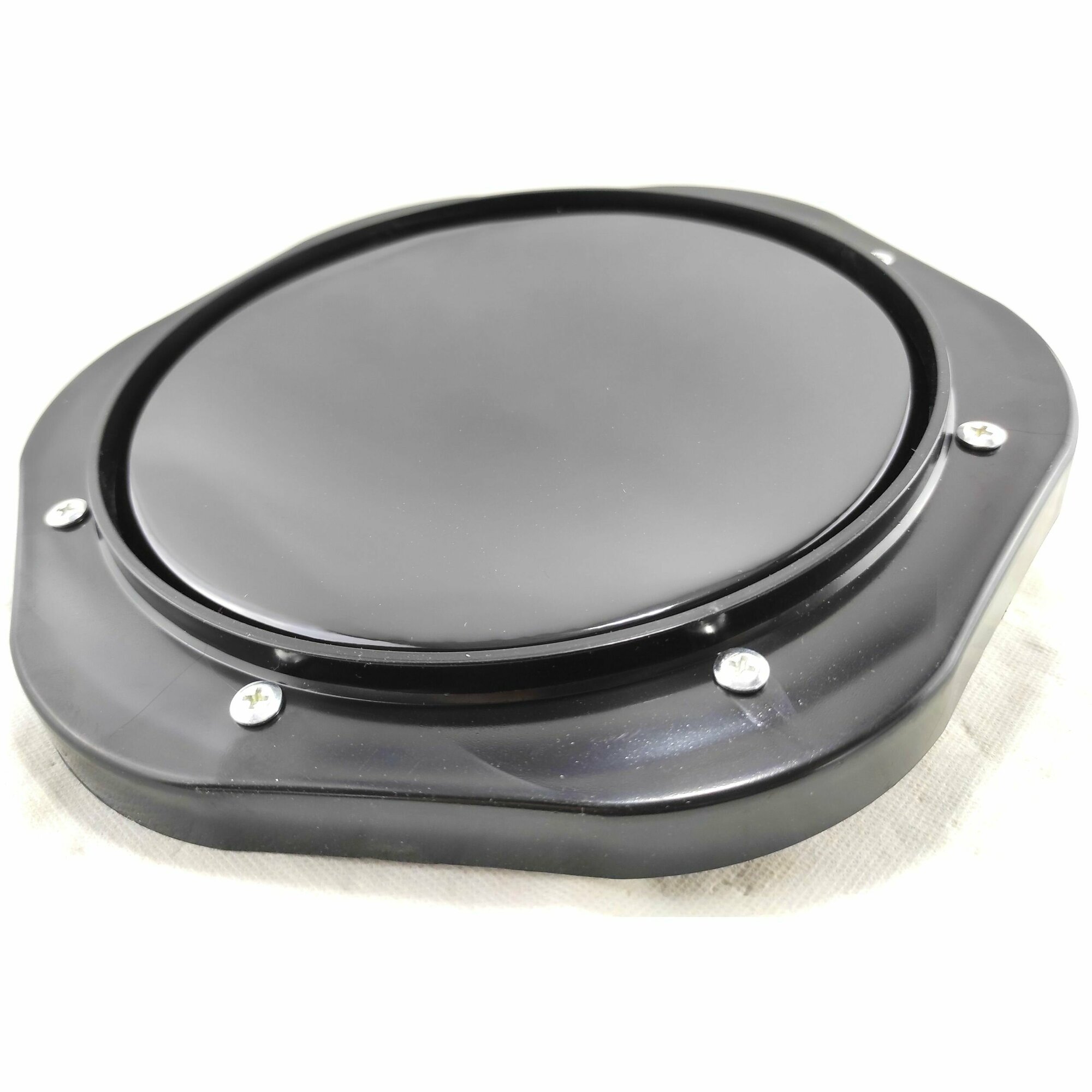 Тренировочный пэд с ободом CDrums. Цвет чёрный.