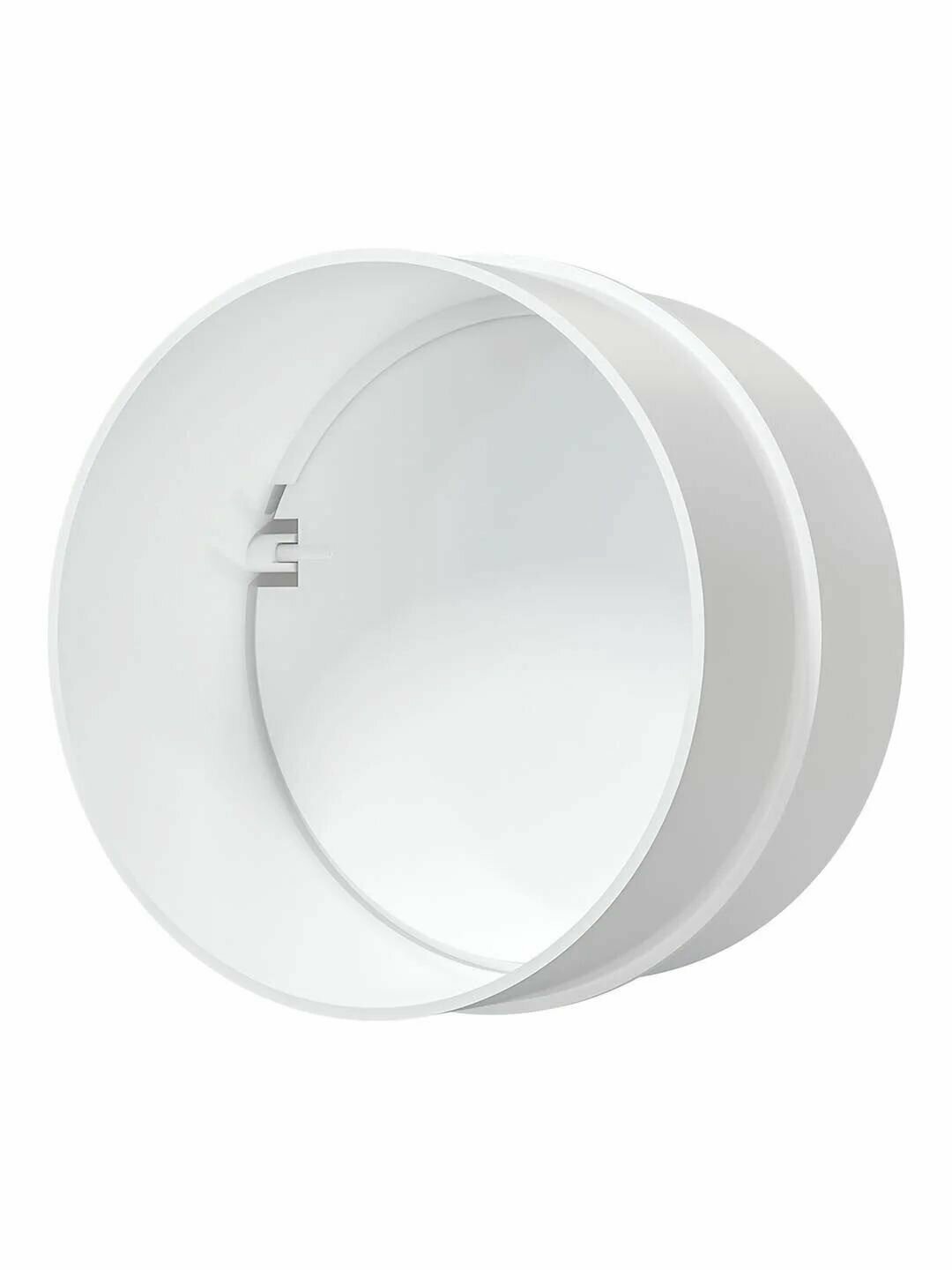 Соединитель круглый 100 скпо с обратным клапаном