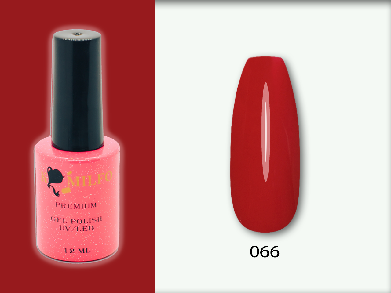 066 KOMILFO гель лак 12 мл.