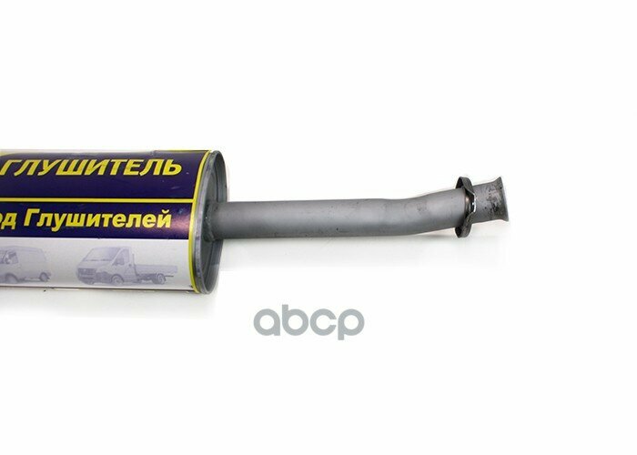 Глушитель ГАЗ-3302,3221 дв. CUMMINS 2.8, УМЗ-4216 ЕВРО-4 выход боковой усиленный АЗГ АЗГ арт. 3221-1201008-51