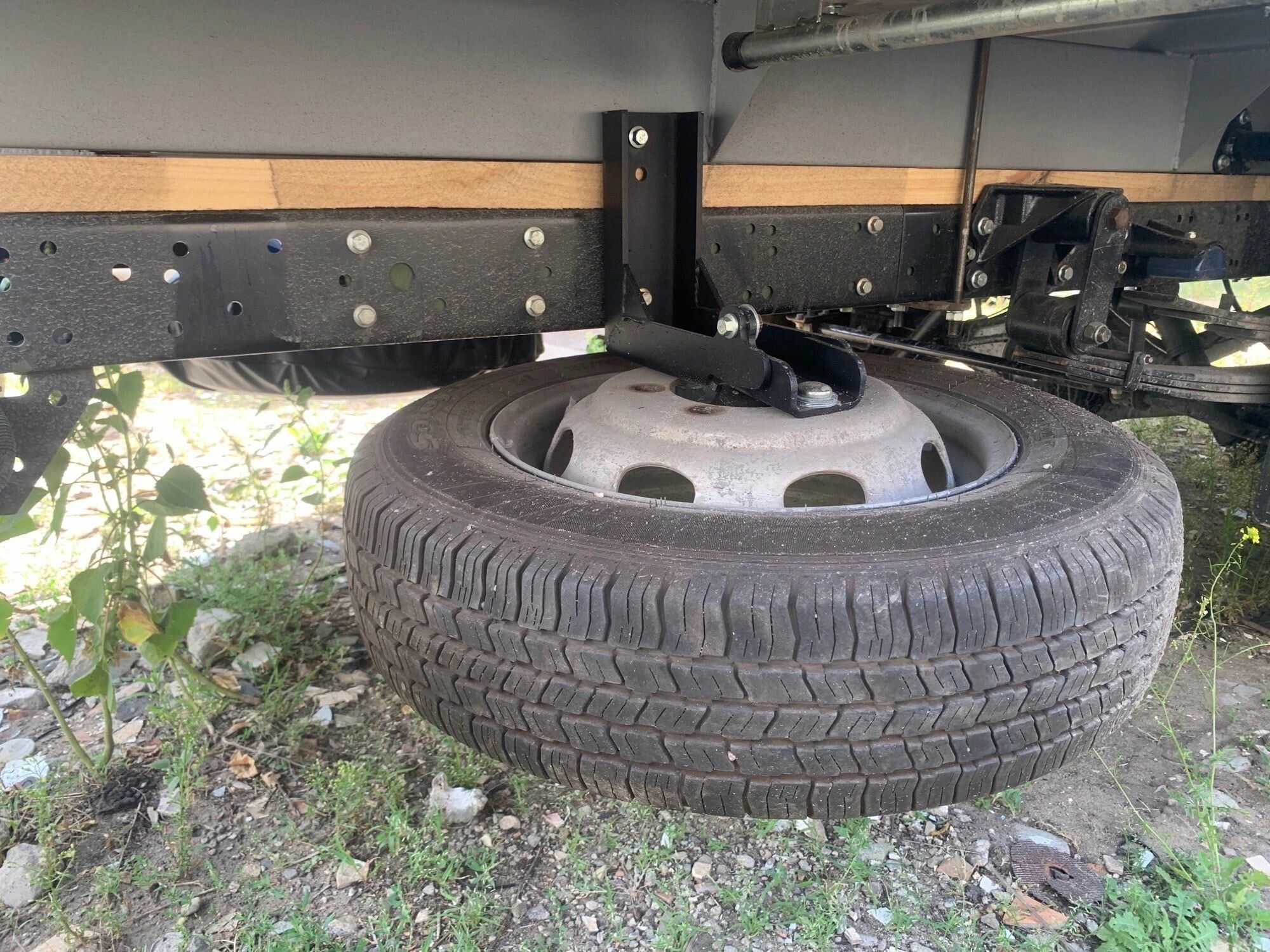 Кронштейн запасного колеса, для автомобилей ГАЗель, ГАЗель Next, комплект