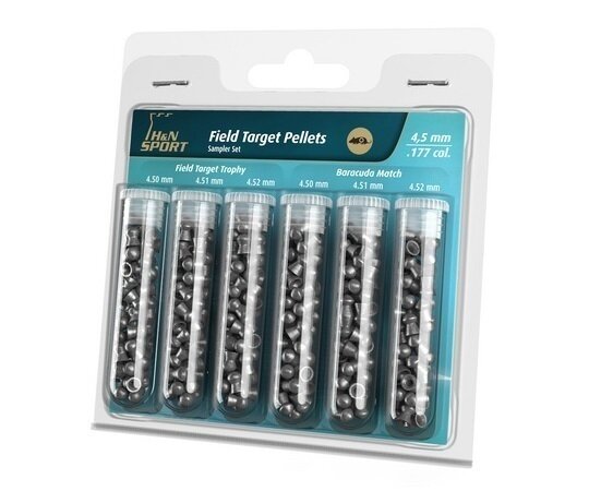 Пули для пневматики H&N Field Target Set (набор) 4,5 мм, 240 штук