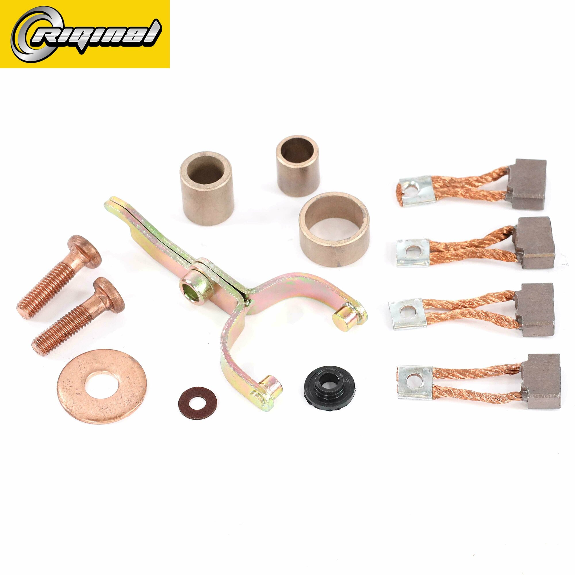 РК стартера большого для а/м Г-2410,53,3307 (вилка, щётки, втулки, болты) Riginal