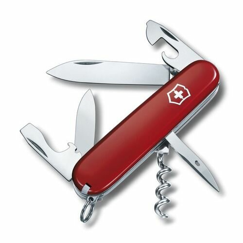 Складной нож Victorinox Spartan, функций: 12, 91мм, красный , блистер [1.3603. b1]