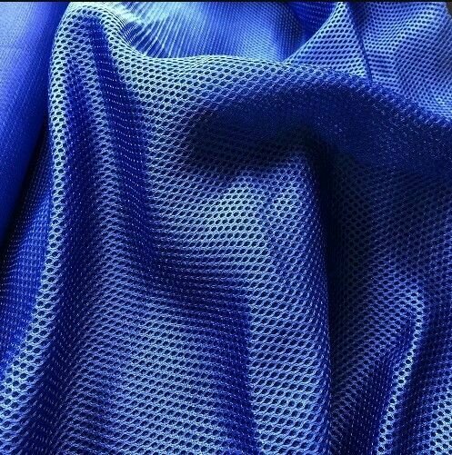 Ткань сетка для обивки мебели, Цвет - Синий (1м)