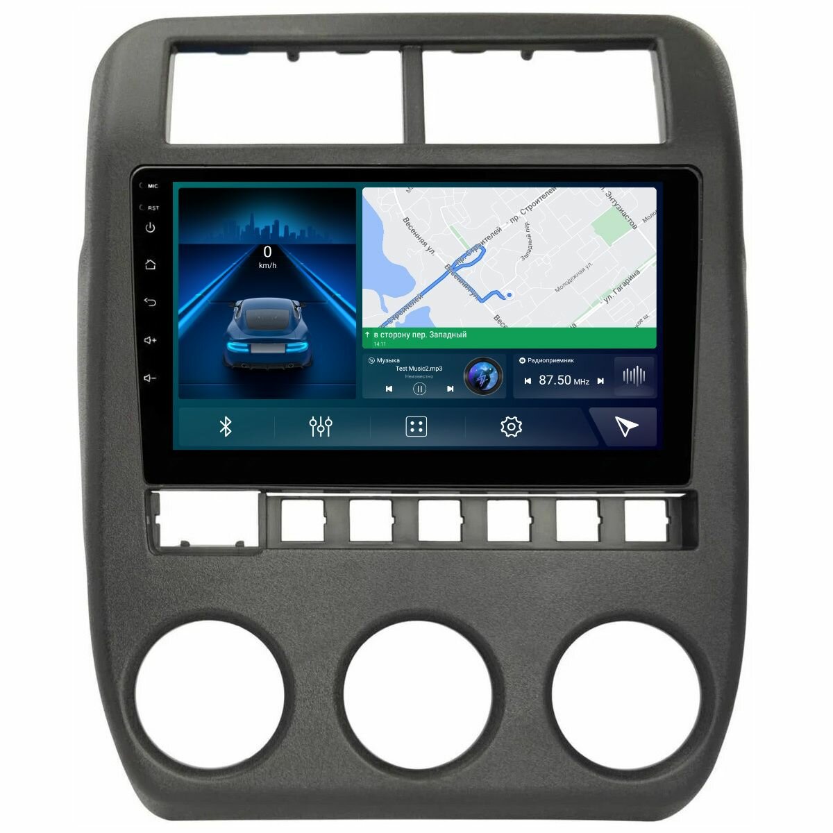 Магнитола CRS-300 Lada Niva 2019-2024 Лада Нива Легенд, Урбан, Бронт - Android 13 - Процессор 8 ядер - Память 4+64Gb - Carplay - DSP 36 полос - 4G(Sim)