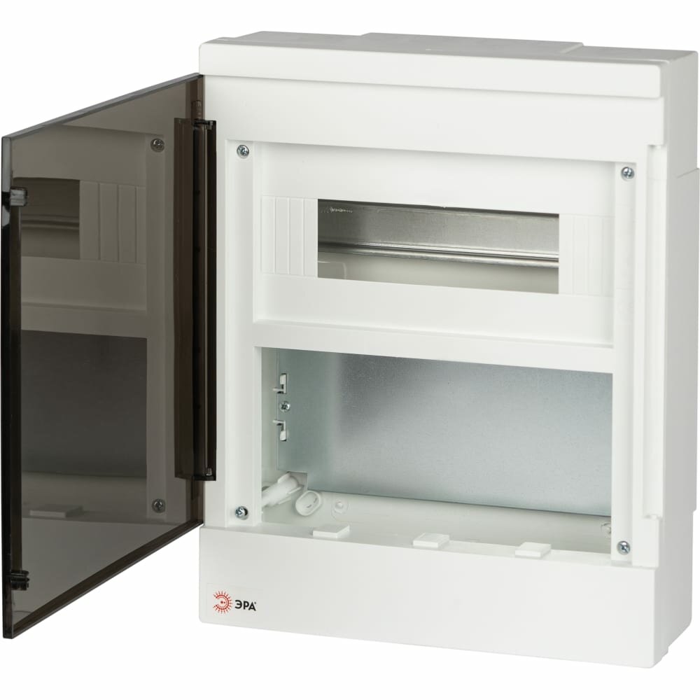 Распределительный щит ЭРА со слаботочным отсеком MultiBox bs12s навесной пластиковый 12 модулей IP41 Б0059314