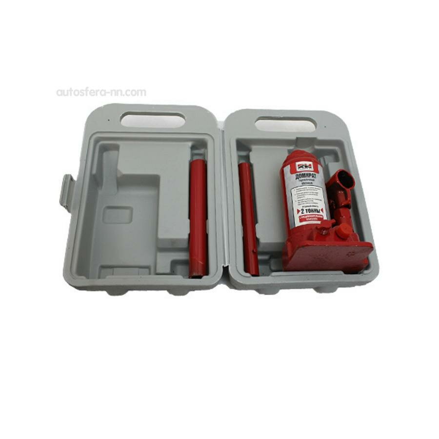 RED MARK RM20402B Домкрат гидравлический 2т. с перепускным клапаном (высота мин/макс 148/278мм) (в кейсе) "RedMark"