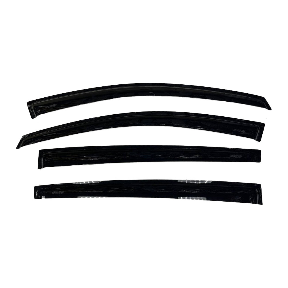 Дефлекторы дверей (ветровики) для Nissan Tiida (2004-2014), HB(хэтчбэк)