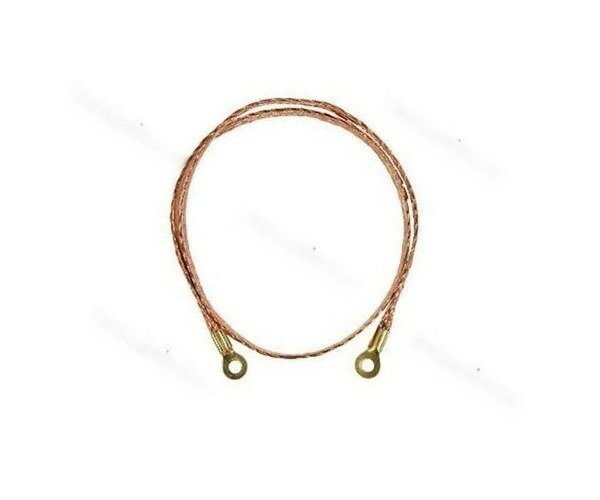 Провод массы 100 см, 16 мм², медная косичка, производитель Автоэлектроника, обеспечивает надежное соединение