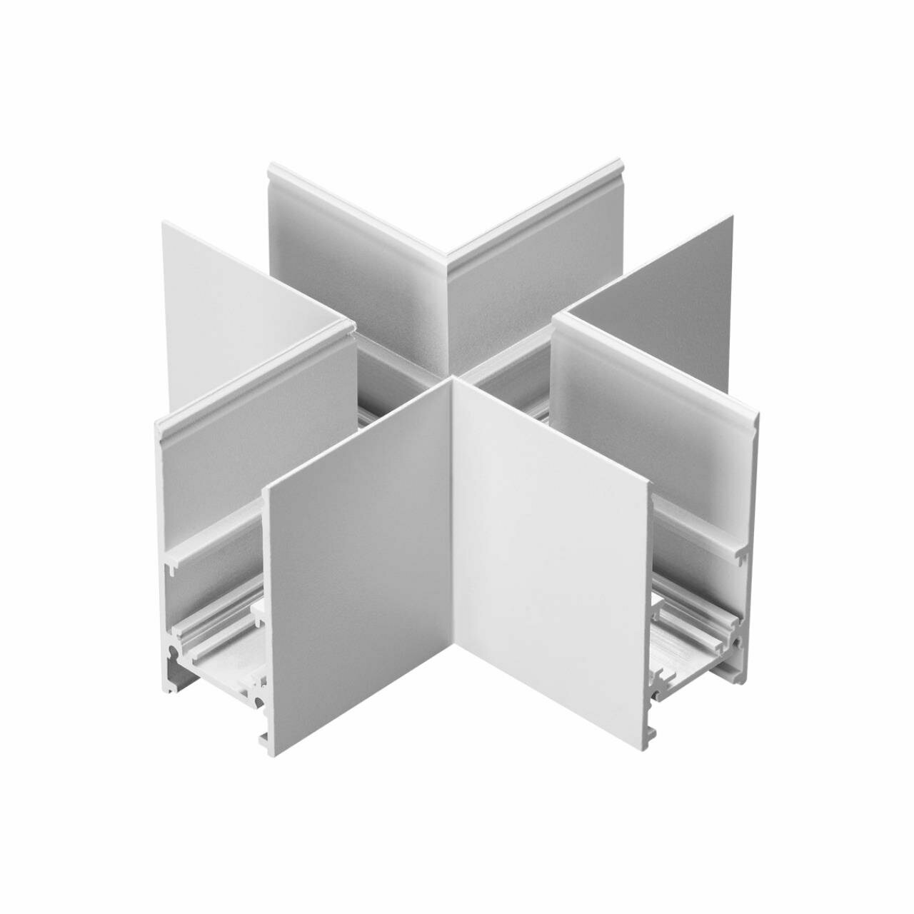 Соединитель для низковольтного шинопровода "X-образный" Novotech Flum 135171