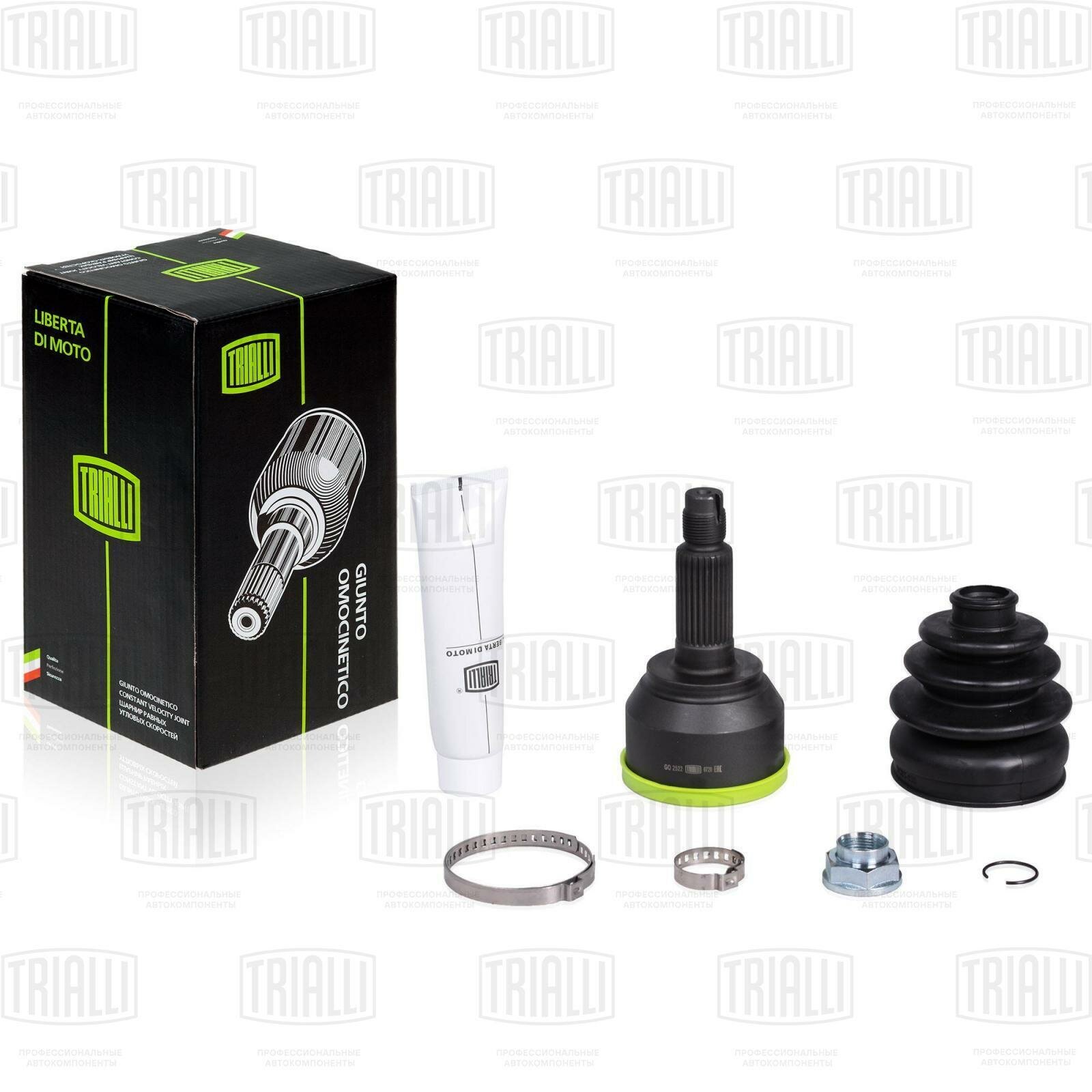ШРУС наружный для автомобилей Mazda 3 (03 ) 2.0i AT TRIALLI GO 2522