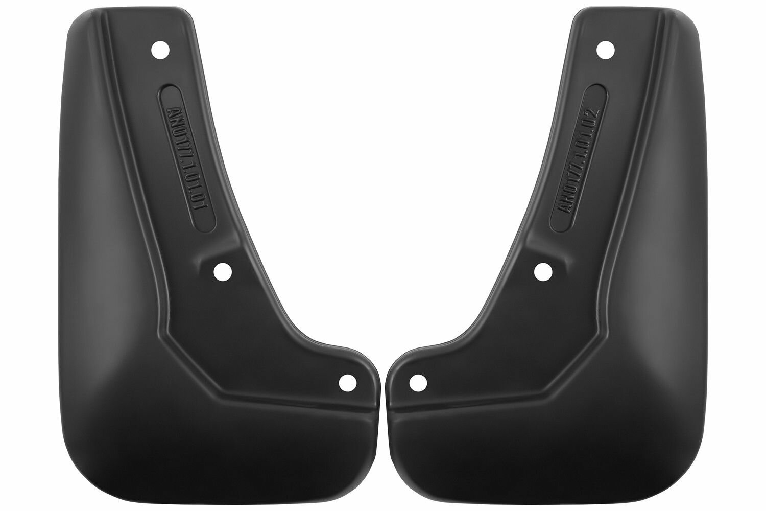 Брызговики передние для GEELY Atlas Pro 2021-/ Belgee X70 2024- 2 шт.(optimum) в пакете / Джили Атлас про