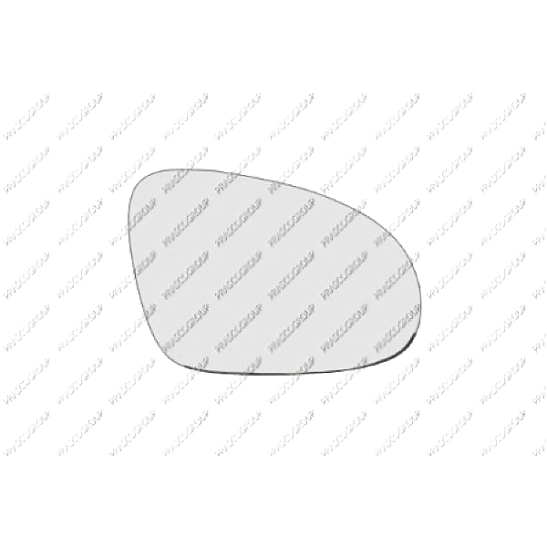PRASCO VG0367504 стекло зеркала лев. с подогр. асферич.\ VW Golf (Гольф) V 03-08