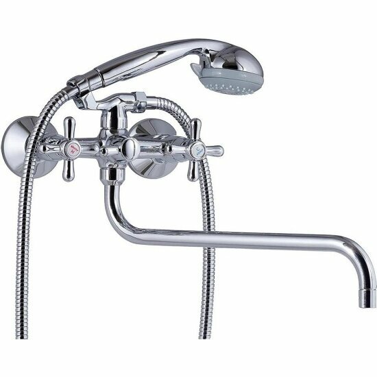 Смеситель для ванны и душа Kaiser® Kaiser Carlson 11055 хром