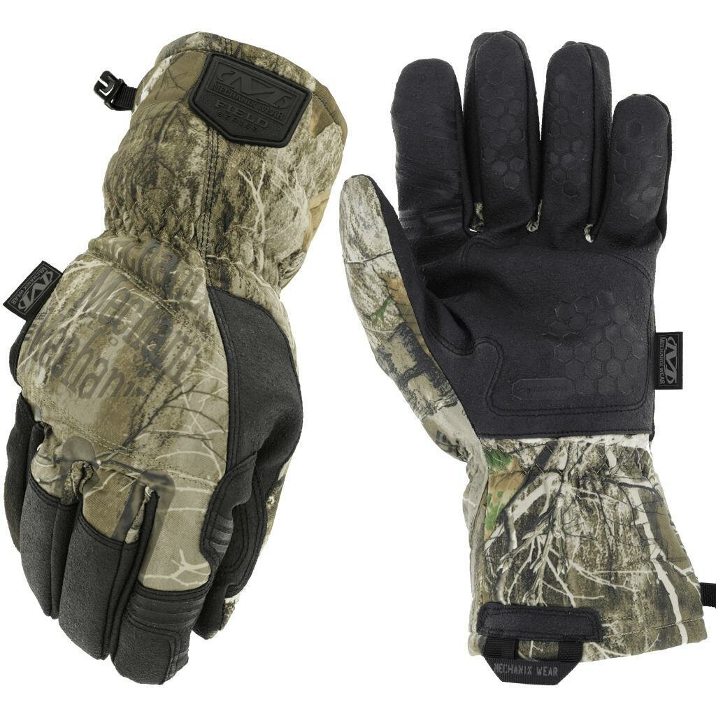 Перчатки Mechanix зимние SUB20 камуфляжные, RealTree / XXL