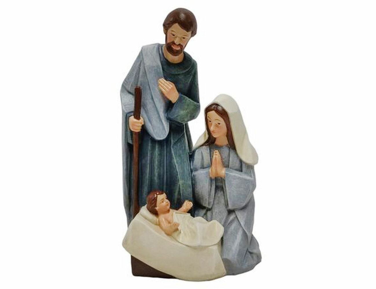 Декоративная рождественская композиция, полистоун, 20 см, Due Esse Christmas